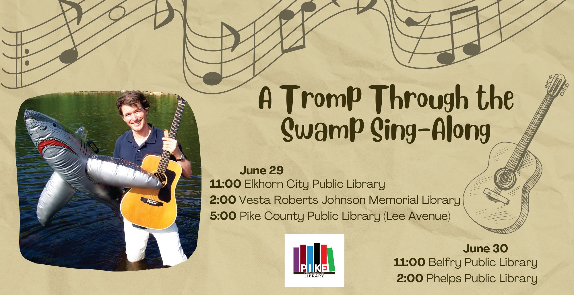 A Tromp Through the Swamp Sing-Along - City of Pikeville, KY